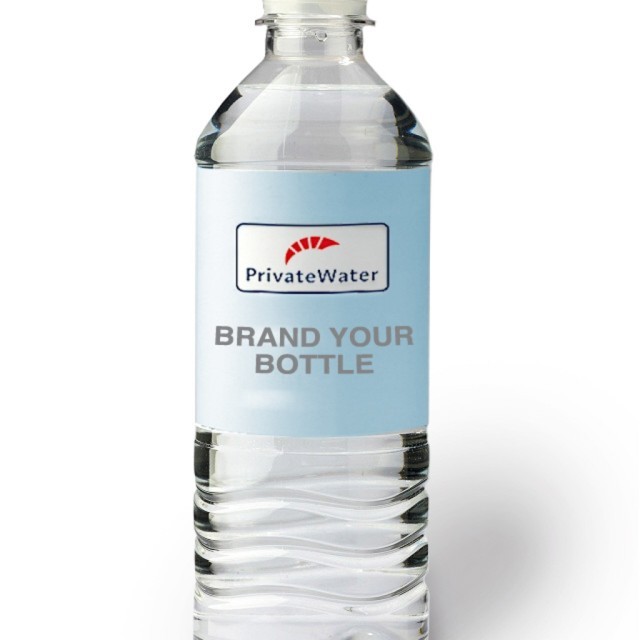 Kildevand med logo - labelvand - reklamevand - vand med logo